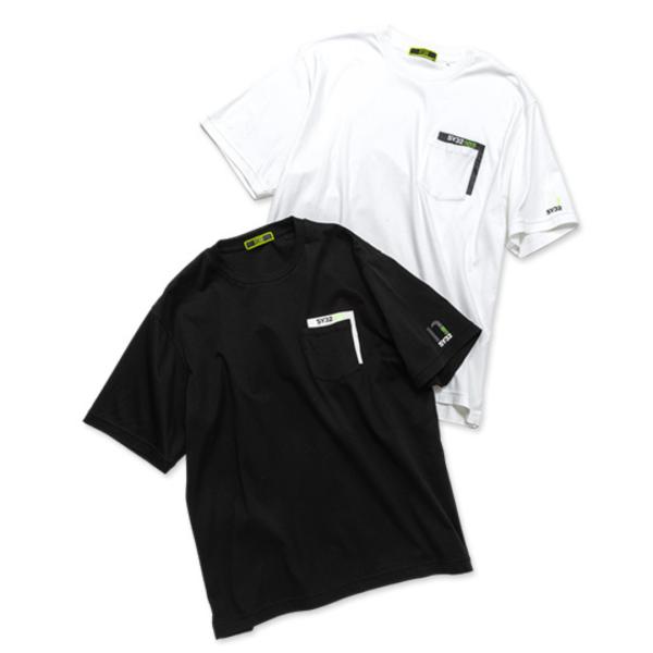 お取り寄せ SY32 by SWEET YEARS シャツ 半袖 ポケット メンズ ブランド おしゃれ ゴルフ スポーツ NE24S14