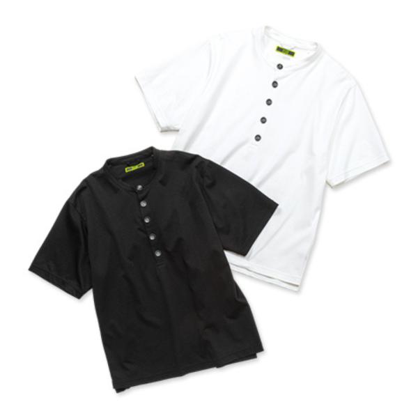 お取り寄せ SY32 by SWEET YEARS シャツ 半袖 ヘンリーネック メンズ ブランド おしゃれ ゴルフ スポーツ NE24S16