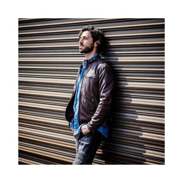 ライズ RIDEZ エイジング シープ シングル メンズ ライダース ジャケット 本革 ACE　Bordeaux RLJ102A