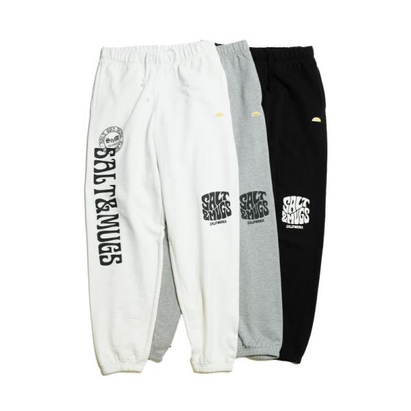 SALT&MUGS スウェットパンツ メンズ レディース おしゃれ ブランド Psyche Logo PANTS SMPT012