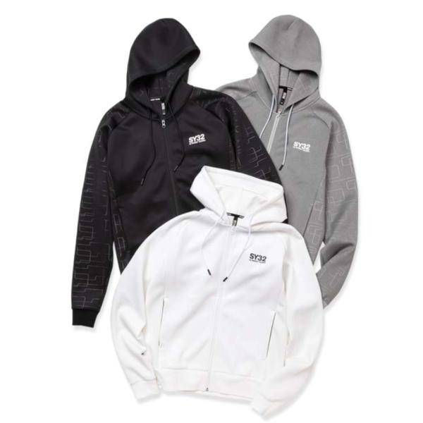 SY32 by SWEET YEARS パーカー スウェット ジップアップ メンズ かっこいい ブランド おしゃれ スポーツ ゴルフ 14501 お取り寄せ