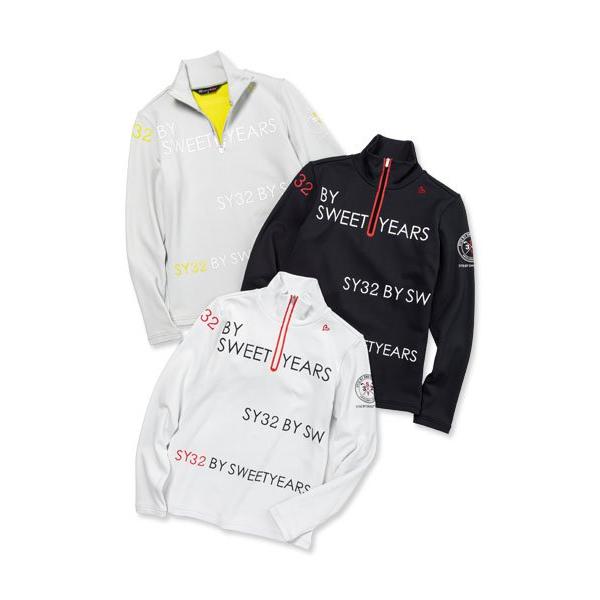 SY32 by SWEET YEARS モック ニット ゴルフ レディース ブランド おしゃれ  SYG-22A09W