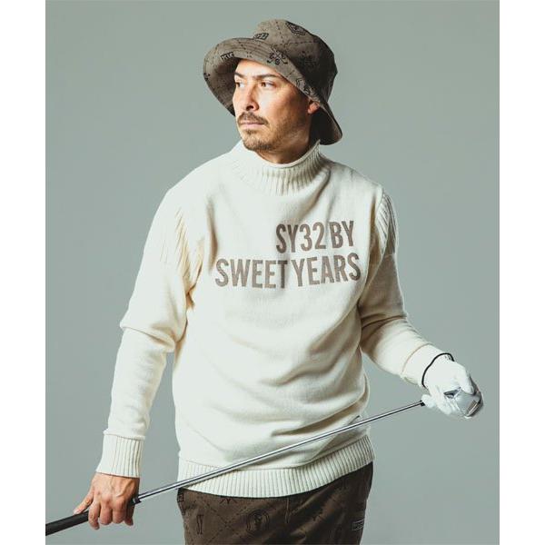SY32 by SWEET YEARS セーター プルオーバー メンズ モック ゴルフウェア SYG-22A20