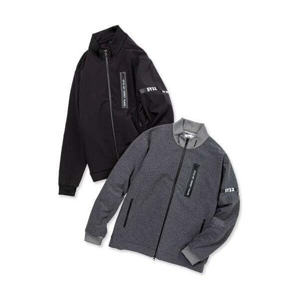 SY32 by sweet years ゴルフ フリース ジャケット メンズ おしゃれ ブランド ウェア SYG-22A33