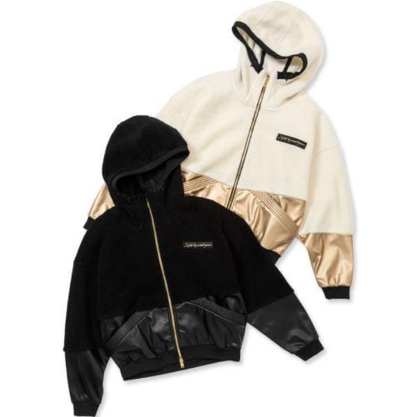 SY32 by SWEET YEARS ゴルフウェア ブルゾン レザー調 ボア レディース おしゃれ かわいい ブランド SYG-23A14W お取り寄せ