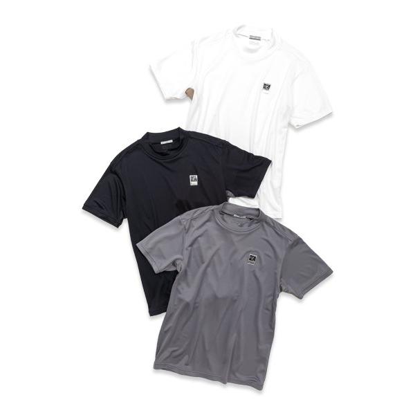 お取り寄せ SY32 by SWEET YEARS シャツ 半袖 モックネック 無地 レディース ブランド おしゃれ ゴルフ スポーツ SYG-24SABS10