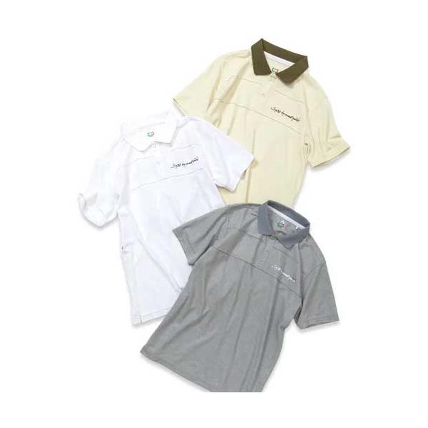 SY32 by SWEET YEARS ポロシャツ 半袖 メンズ おしゃれ ブランド ゴルフ スポーツ リサイクル鹿の子 吸水速乾 お取り寄せ商品 SYG-24SRIC01