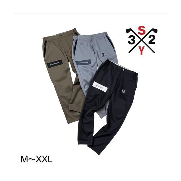 SY32 by SWEET YEARS ゴルフ ロングパンツ 長ズボン メンズ おしゃれ かっこいい ブランド SYG-25SABS025【お取り寄せ】