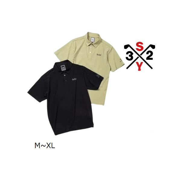 SY32 by SWEET YEARS ゴルフ ポロシャツ 半袖 メンズ おしゃれ かっこいい ブランド SYG-25SBOSE04【お取り寄せ】
