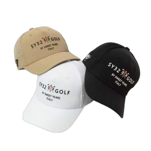 SY32 by SWEET YEARS ゴルフ キャップ 帽子 メンズ レディース おしゃれ かっこいい かわいい ブランド SYG-25SG05【お取り寄せ】