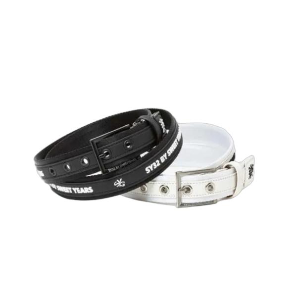 SY32 by SWEET YEARS ゴルフ ベルト レザー ナイロン メンズ レディース おしゃれ かっこいい かわいい ブランド SYG-25SG20 【お取り寄せ】