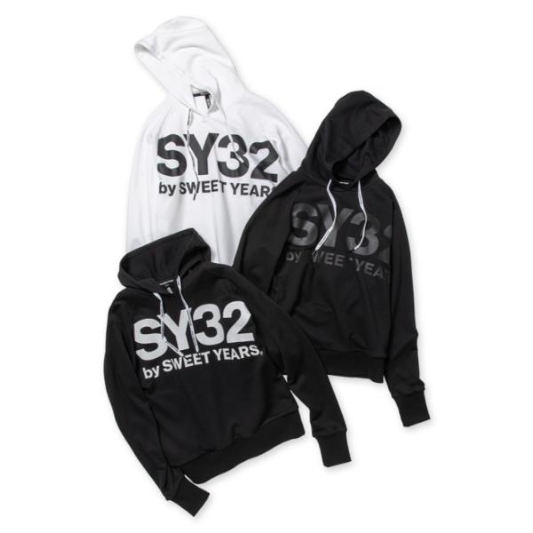 SY32 by SWEET YEARS パーカー メンズ レディース ブランド おしゃれ TNS1740 BIG LOGO