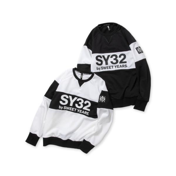 SY32 by SWEET YEARS スウェット トレーナー ゴルフ メンズ レディース ブランド おしゃれ TNS1744 Exchange