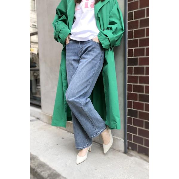 INDIMARK インディマーク ジーンズ デニム レディース パンツ おしゃれ ブランド ボーイズシルエット ストレート WJ100