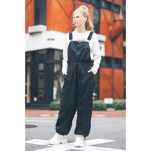 INDIMARK デニム レディース おしゃれ ブランド かわいい サロペット ブラック WJ158【お取り寄せ】