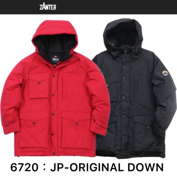 ZANTER ザンター ダウンジャケット メンズ ブランド おしゃれ パーカー 6720