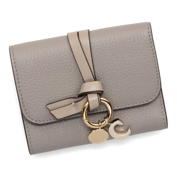 クロエ 財布 レディース CHLOE アルファベット CHC21WP945F57 053 グレー