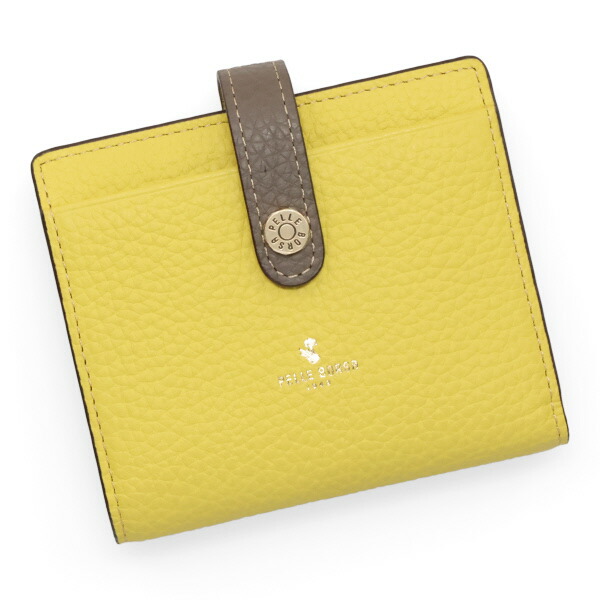 ペレボルサ 財布 レディース PELLE BORSA レネット 4781 YE イエロー
