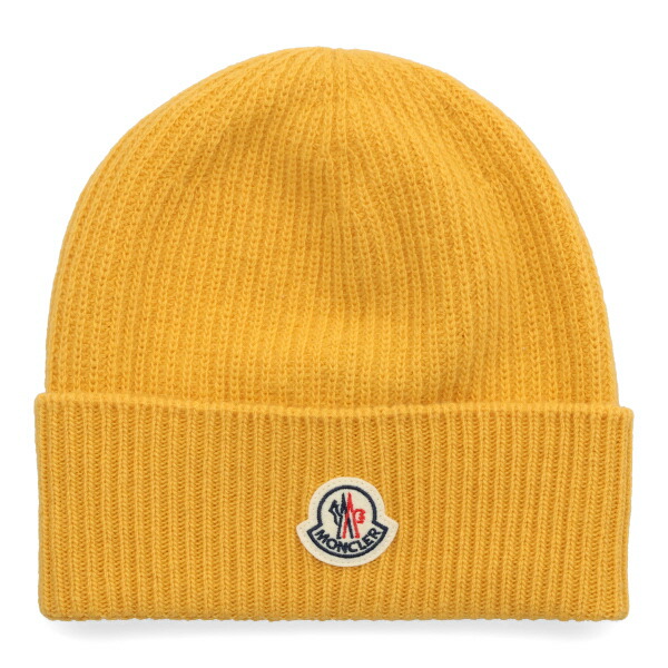 モンクレール ニットキャップ MONCLER 3B000 50 M1900 130 イエロー