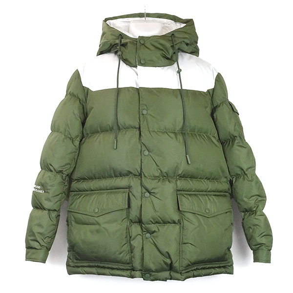 モンクレール ダウン メンズ MONCLER JUNZO ジュンゾ 1A001 06 539ZD 89A フォレストグリーン サイズ4 XLサイズ相当