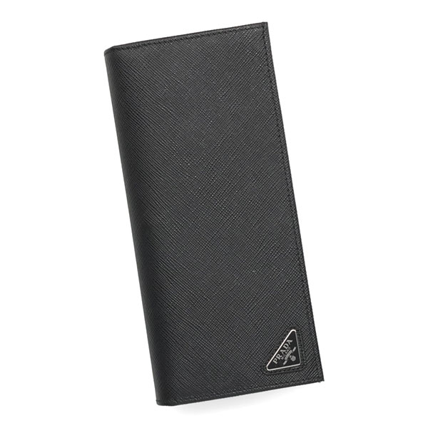 プラダ 財布 メンズ PRADA サフィアーノトライアングル財布 2MV836 QHH F0002 NERO ブラック