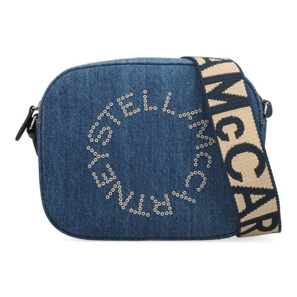 ステラマッカートニー バッグ レディース STELLA McCARTNEY ステラ ロゴ ミニバッグ 700072 W8642 1324 デニムブルー