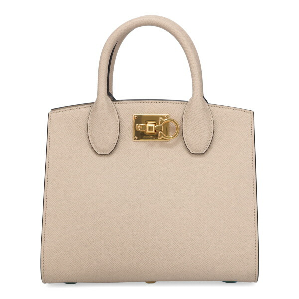フェラガモ バッグ レディース FERRAGAMO ステューディオボックスバッグ 211424 DAINO ベージュ