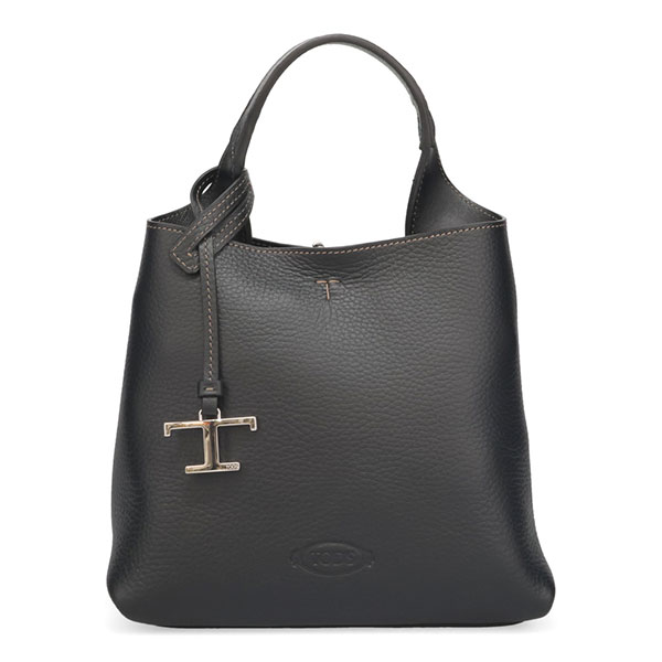 トッズ バッグ レディース TODS Tタイムレス レザーバッグ ミニ XBWAPAA9100 ブラック
