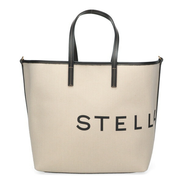 ステラマッカートニー バッグ レディース STELLA McCARTNEY ロゴキャンバスビーチトートバッグ 7B0048 WP0221 9043