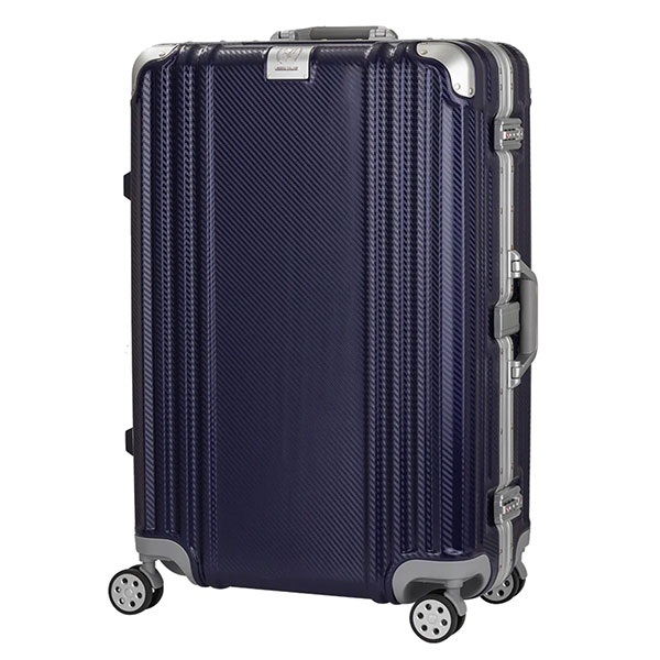 レジェンドウォーカー スーツケース 5507-70 7泊以上 ネイビーカーボンシルバー