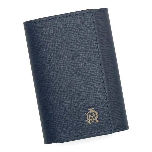 ダンヒル キーケース メンズ DUNHILL ベルグレイブ L2T750N ネイビー+イエロー