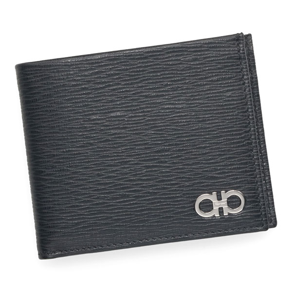 フェラガモ 財布 メンズ Ferragamo リバイバル 66A065 0397 ブラック レッド