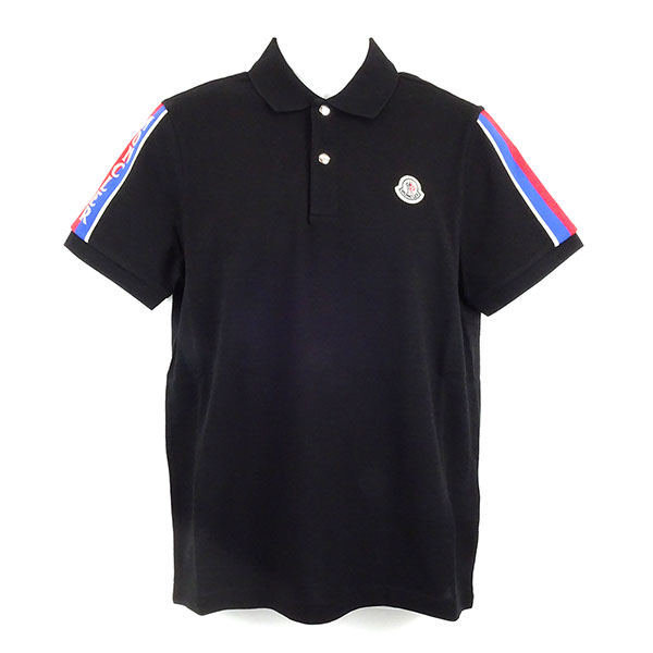 モンクレール ポロシャツ メンズ MONCLER 8A00020 899UR 999 ブラック サイズS