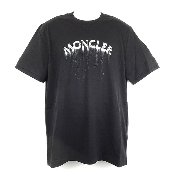 モンクレール Tシャツ メンズ MONCLER 8C00002 89A17 999 ブラック サイズS
