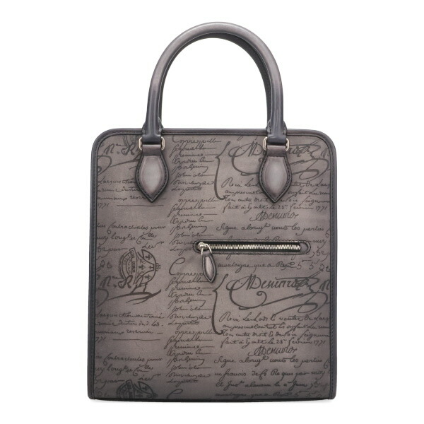 ベルルッティ バッグ メンズ BERLUTI プルミエジュール カバ スクリットレザー トートバッグ ライトアルミニオ 291910