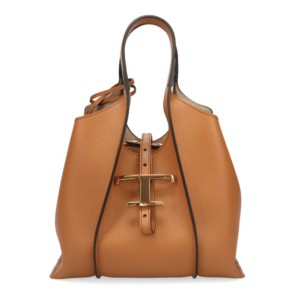 トッズ バッグ レディース TODS Tタイムレス レザー ショッピングバッグ ミニ XBWTSBA9100 S410 ブラウン