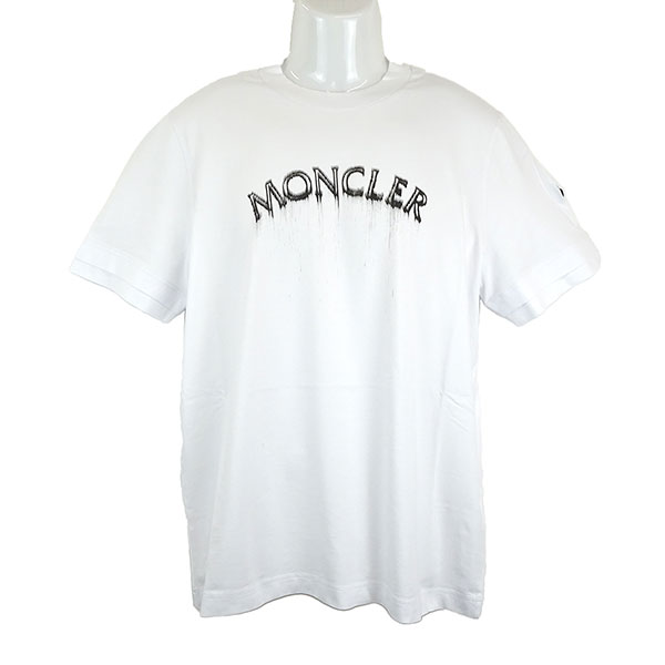 モンクレール Tシャツ メンズ MONCLER 8C00002 89A17 001 ホワイト サイズM