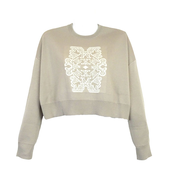 マックスマーラ クロップドセーター レディース MAX MARA SIR 2313661239 0017 CASCIA ベージュ サイズS