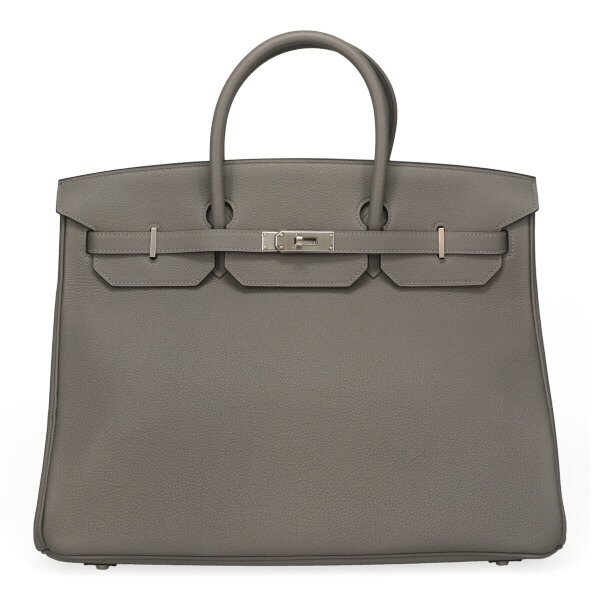 エルメス バーキン 40cm HERMES トゴ グリメイヤー シルバー金具 W刻印 100140
