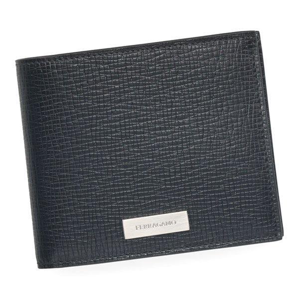 フェラガモ 財布 メンズ FERRAGAMO 661220 ブラック
