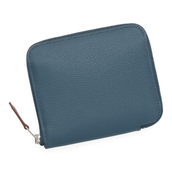 エルメス シルクイン コンパクト HERMES ヴォーエヴァーカラー ブルードプリュス 085879 W刻印