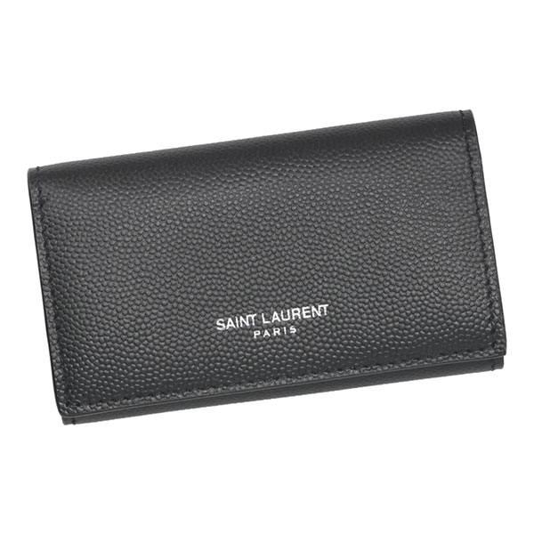 サンローラン キーケース SAINT LAURENT パリ スリム キーケース 685557 BTY0N 1000 ブラック