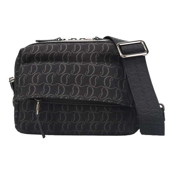 クリスチャンルブタン バッグ Christian Louboutin ZIP N FLAP 1245217 ブラック