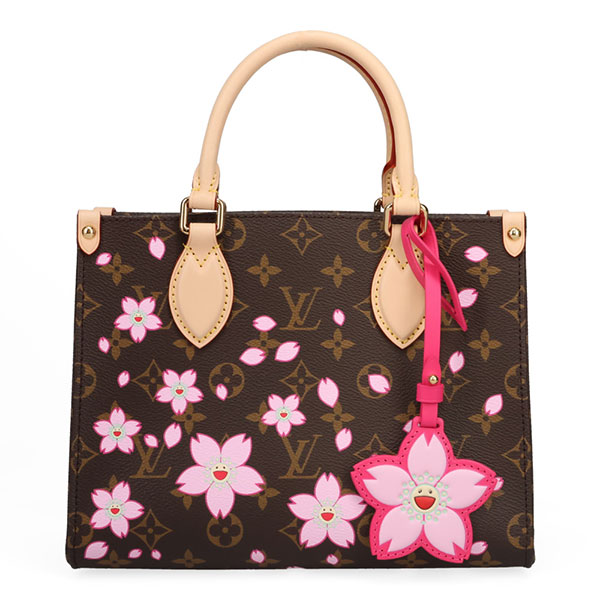 ルイヴィトン バッグ LOUIS VUITTON LV × 村上隆 チェリーブロッサム モノグラム オンザゴーPM M13269