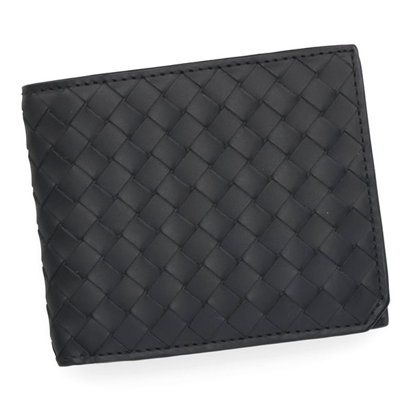 ボッテガヴェネタ 財布 メンズ BOTTEGA VENETA イントレチャートピッコロ 805654 V4LQ2 8803 ブラック