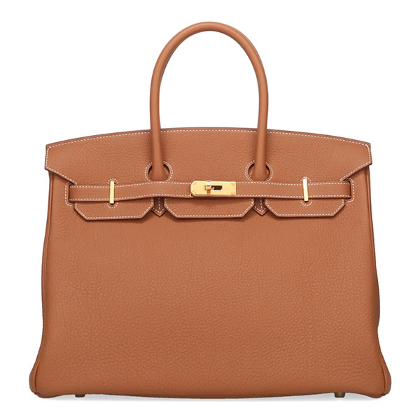 エルメス バーキン 35cm HERMES トゴ ゴールド ゴールド金具 100135 K刻印