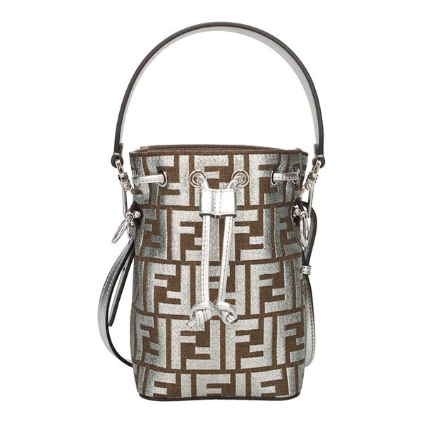 フェンディ バッグ レディース FENDI モントレゾール 8BS010 APKV F1MZS カーキ+シルバー