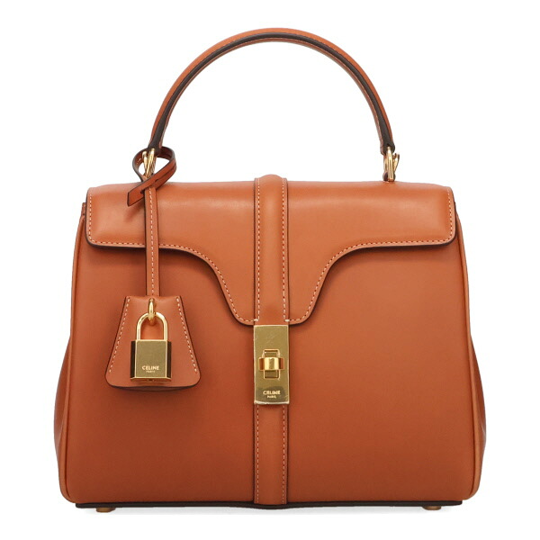 セリーヌ バッグ レディース CELINE スモール16 セーズ ナチュラルカーフスキン 18800 3BF9 03TN タン