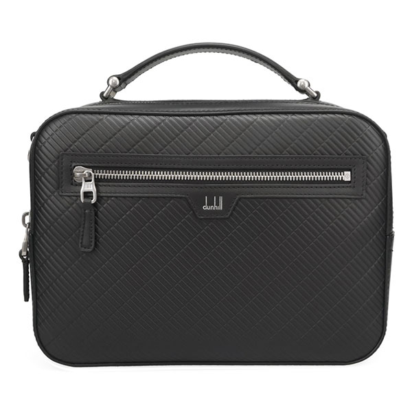 ダンヒル バッグ メンズ DUNHILL コントゥア トップハンドルバッグ 24R3823PX ブラック