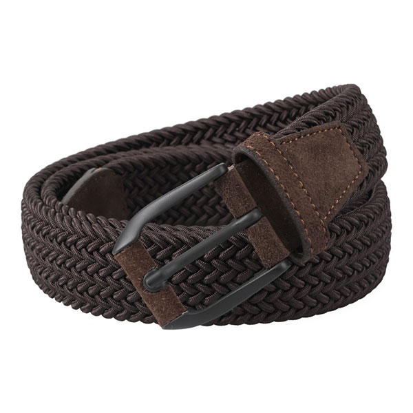 メンズ メッシュ ストレッチベルト イタリア BELTS社製 ダークブラウン サイズ100cm 24577 002 ベルツ